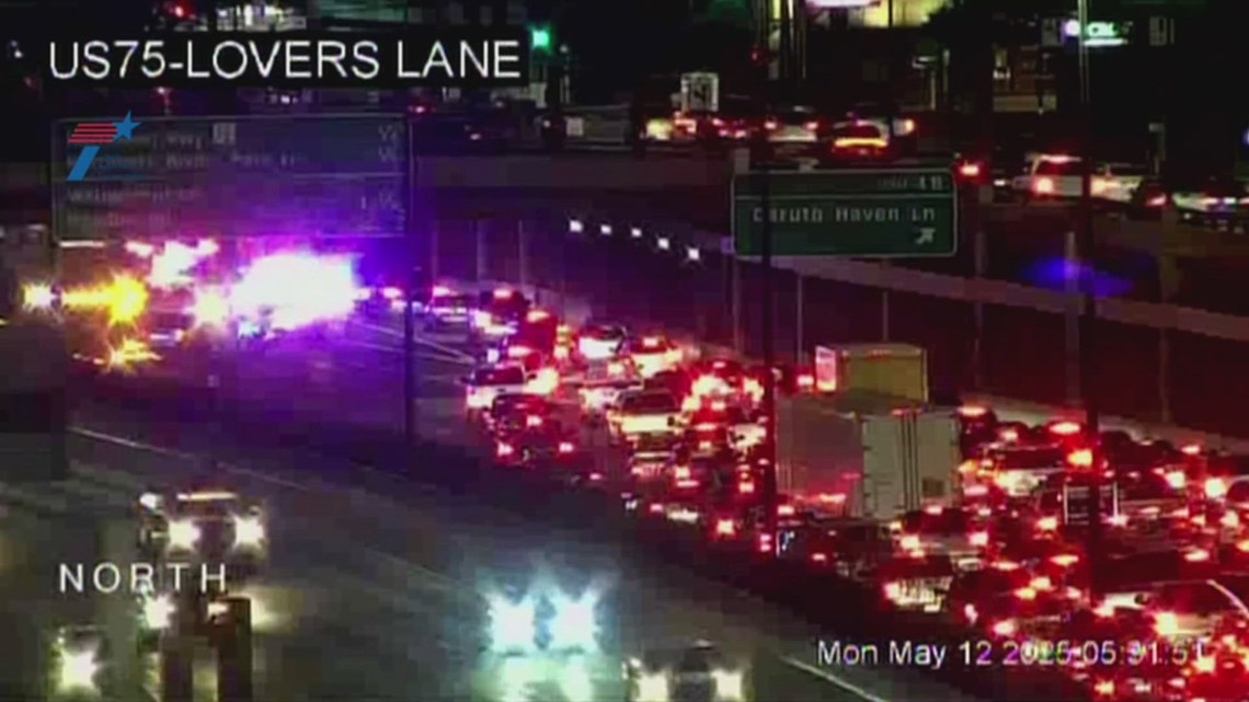 Traffic Alert: Crash closes U.S. 75 northbound Monday morning ...
