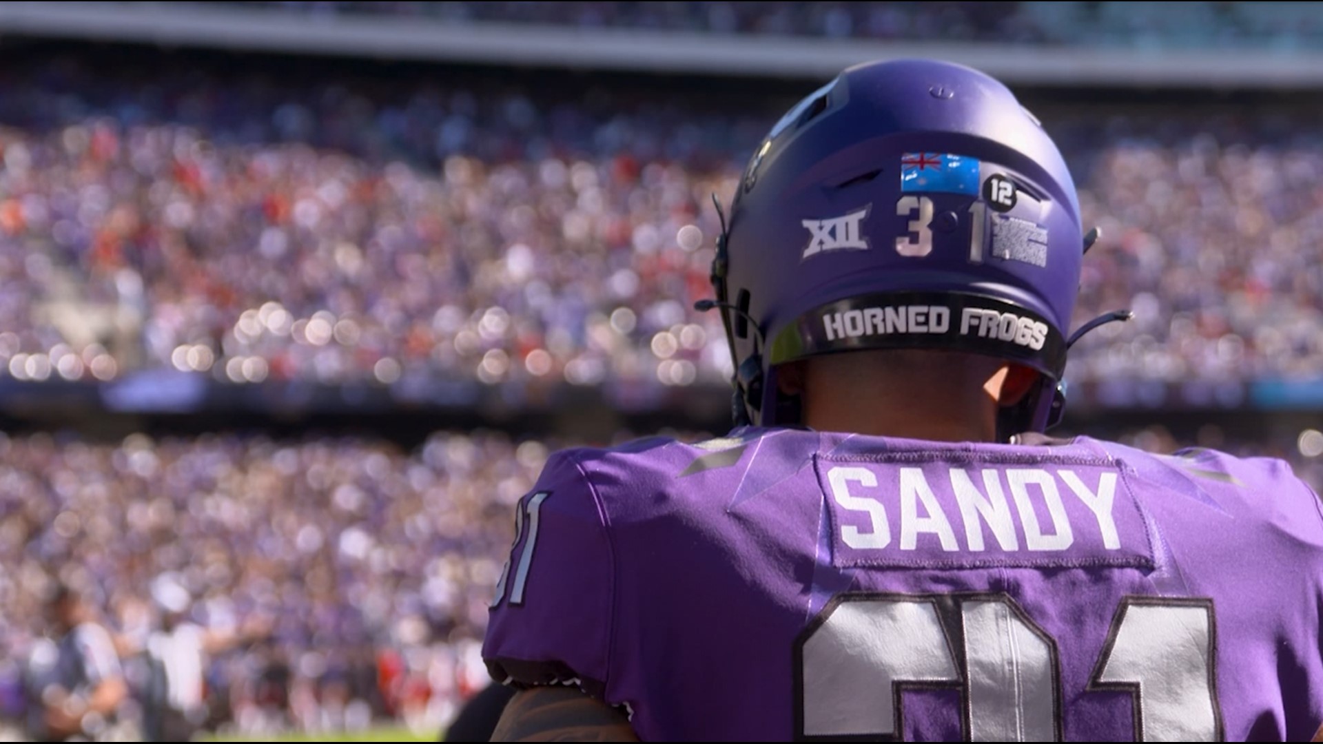 TCU punter Jordy Sandy kicking to give back to charity | wfaa.com