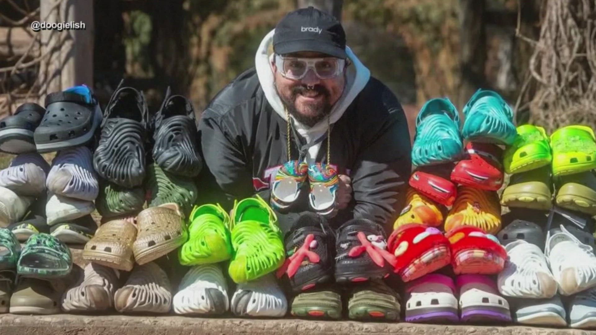 Meet the 'Croc King' who owns over 2,000 pairs | wfaa.com