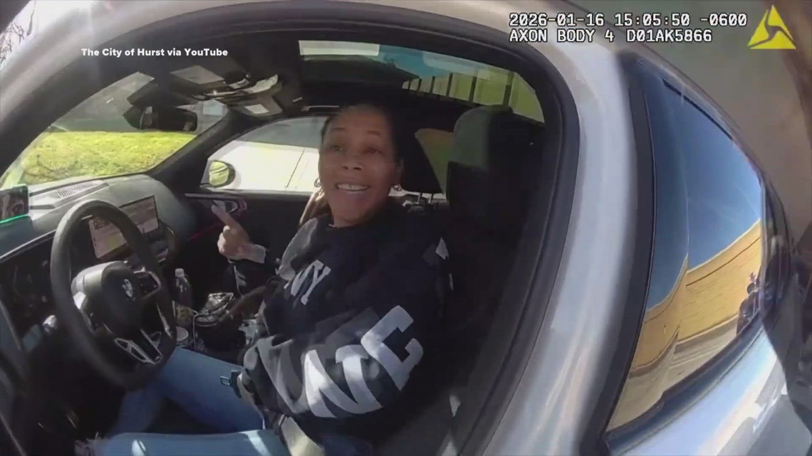 Hurst Police body camera footage of viral traffic stop released | wfaa.com