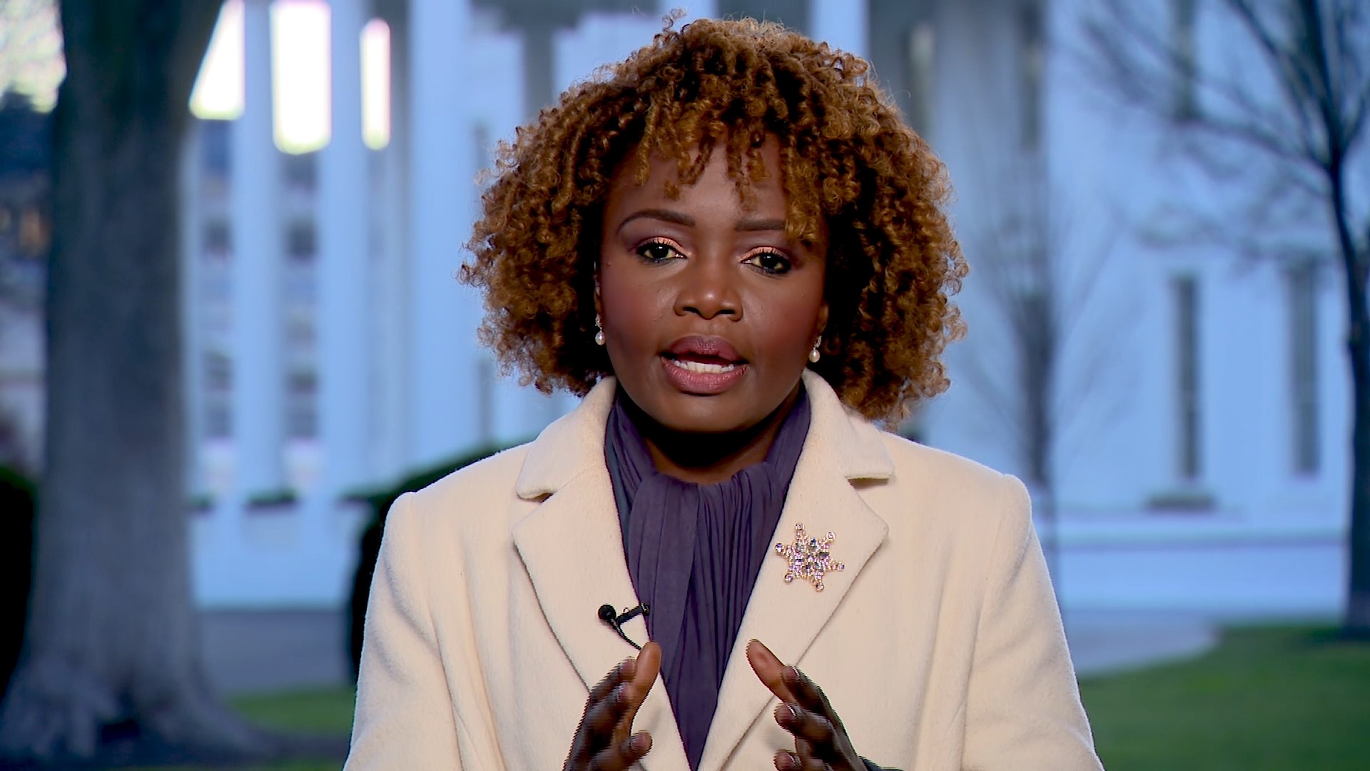 White House Press Secretary Karine Jean-Pierre speaks on what Joe Biden ...