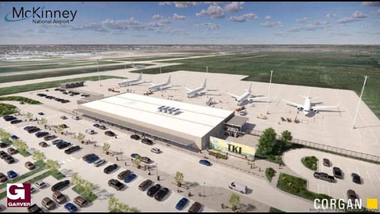 McKinney set to break ground on new airport terminal, eyes 2026 for ...