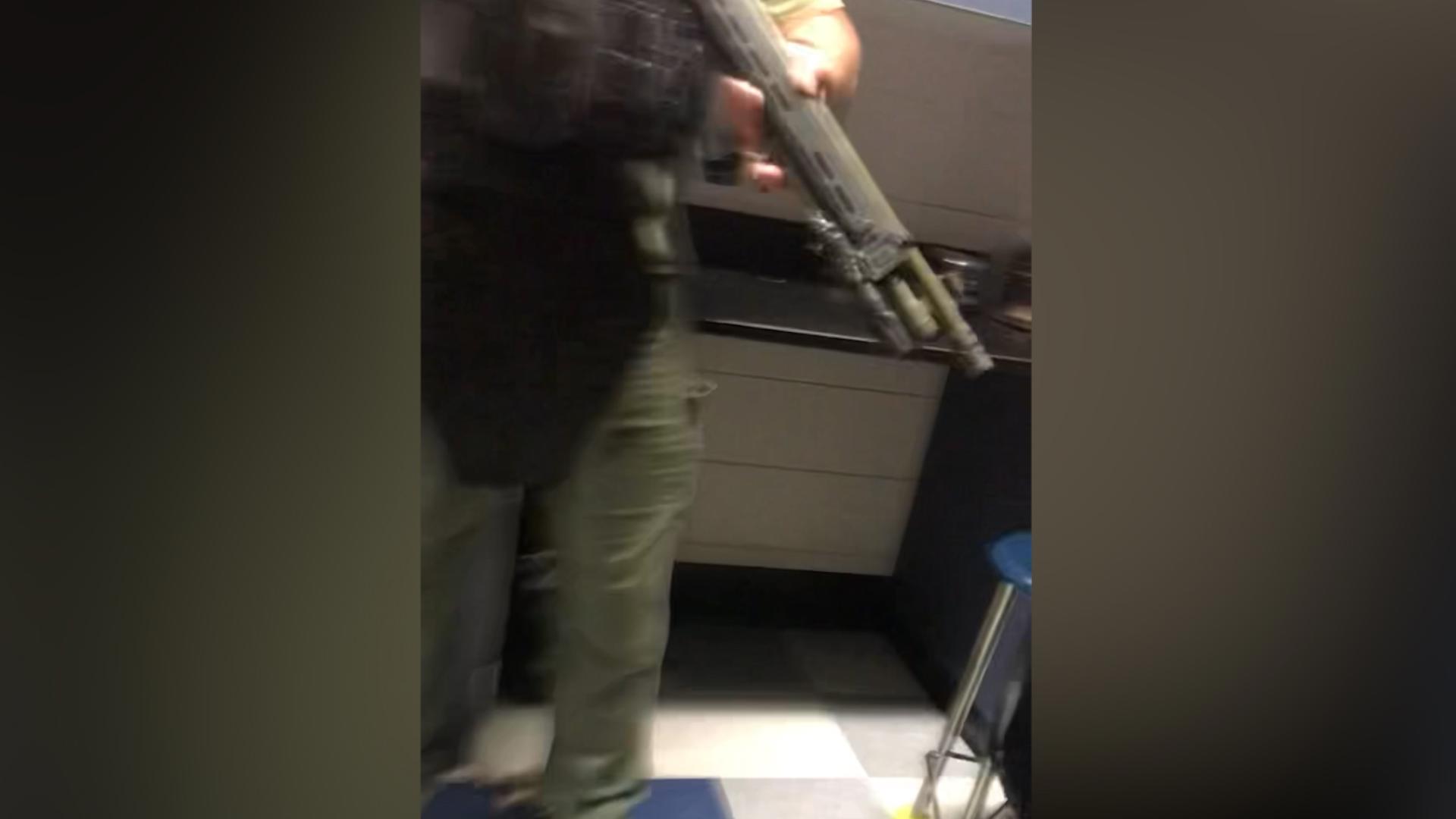 Georgia school shooting | Student captures video during evacuation ...