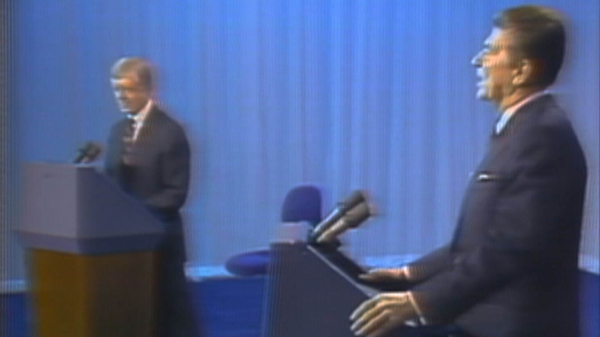 1980 United States presidential debate | Ronald Reagan, Jimmy Carter ...