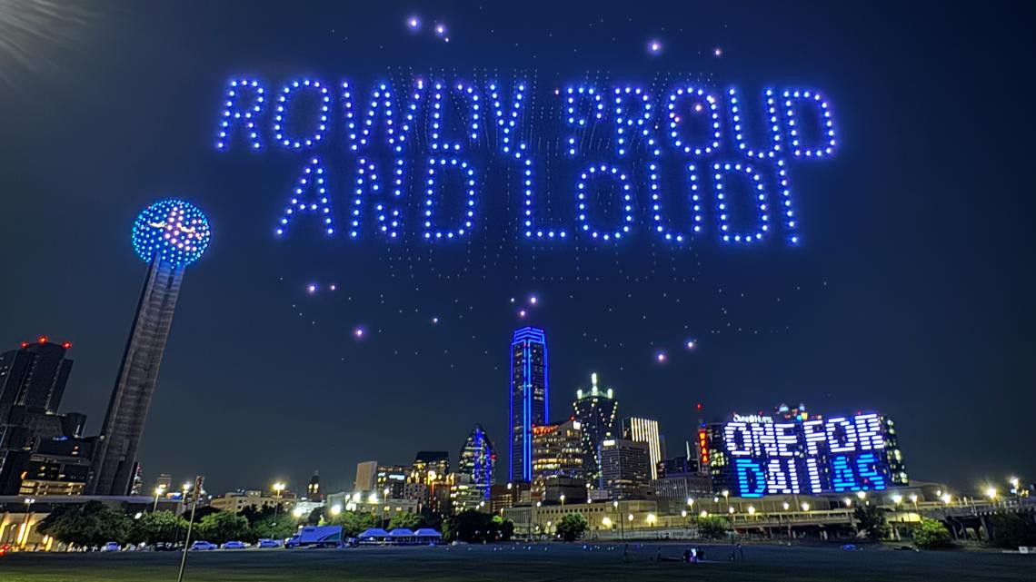 Reunion Tower lights up the Dallas skyline for the Finals | wfaa.com
