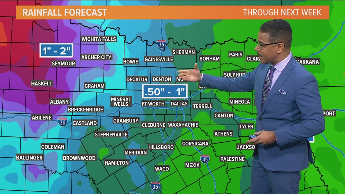 DFW weather: Temps are ramping up, scattered showers and storm remain ...