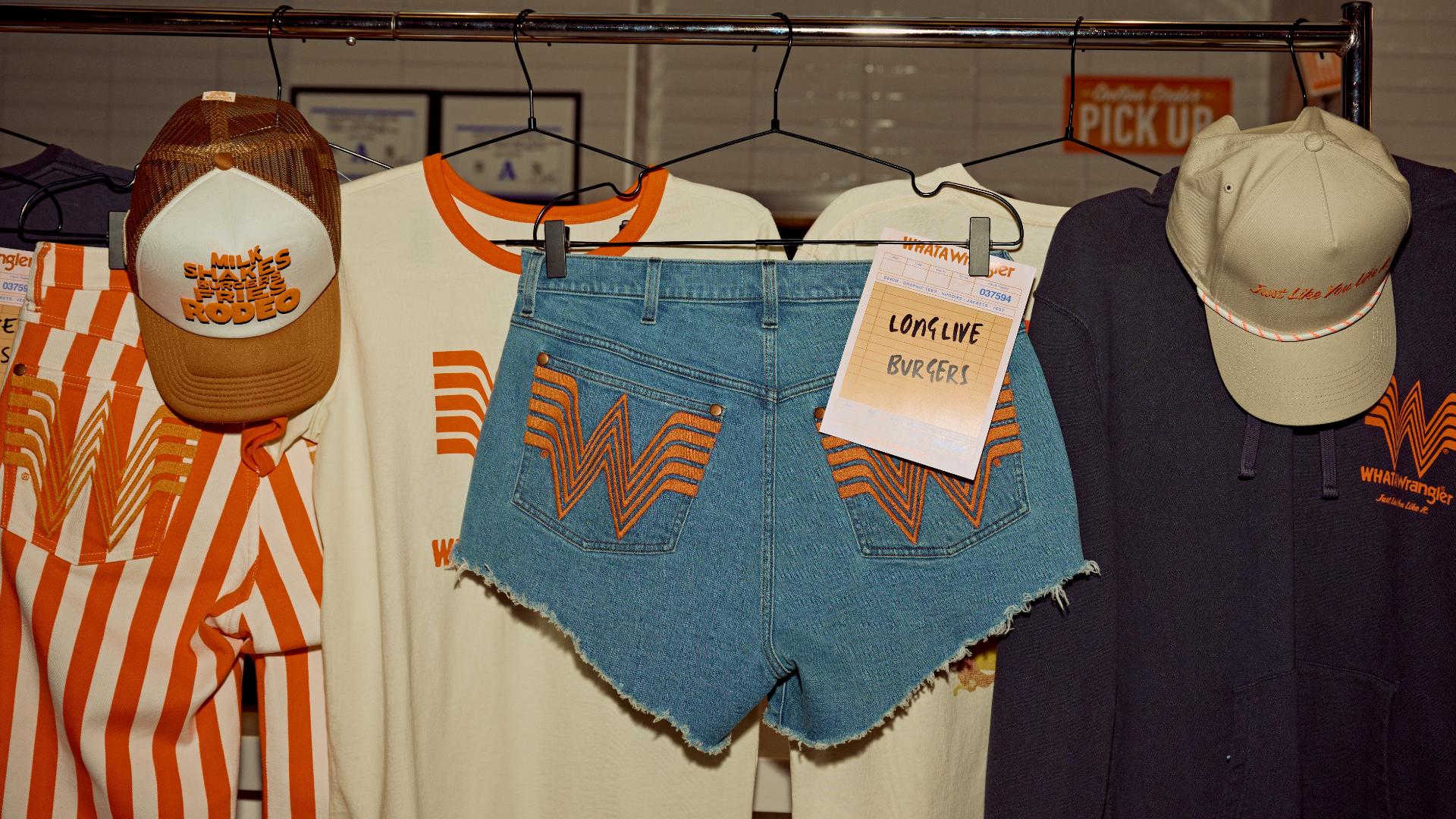 Wrangler, Whataburger partner with clothing line ahead of WNFR | wfaa.com