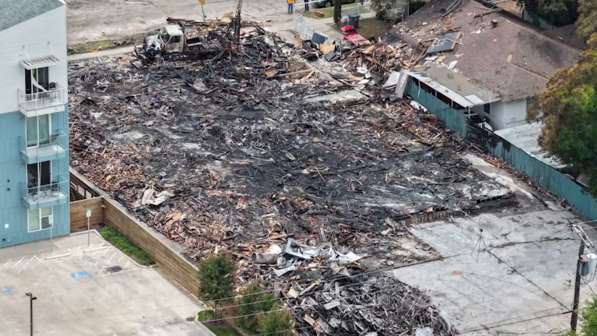 Deadly Dallas apartment explosion - man who survived the incident ...