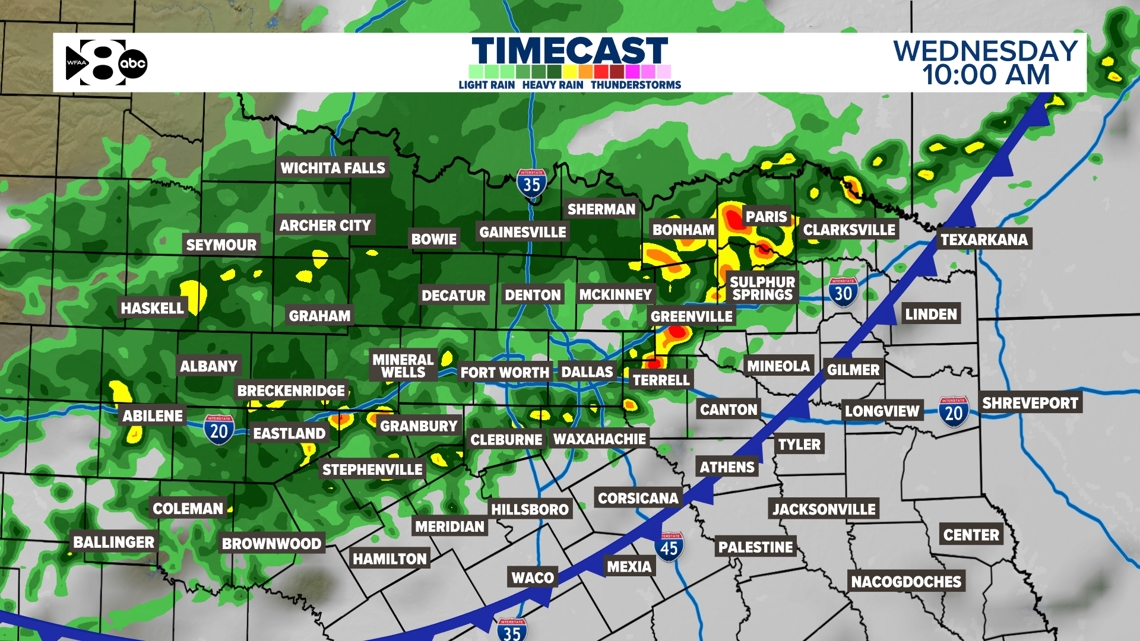 Storm Timecast | wfaa.com