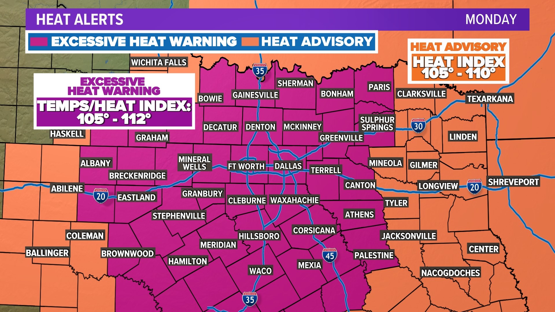DFW Weather: WFAA heat forecast for North Texas | wfaa.com