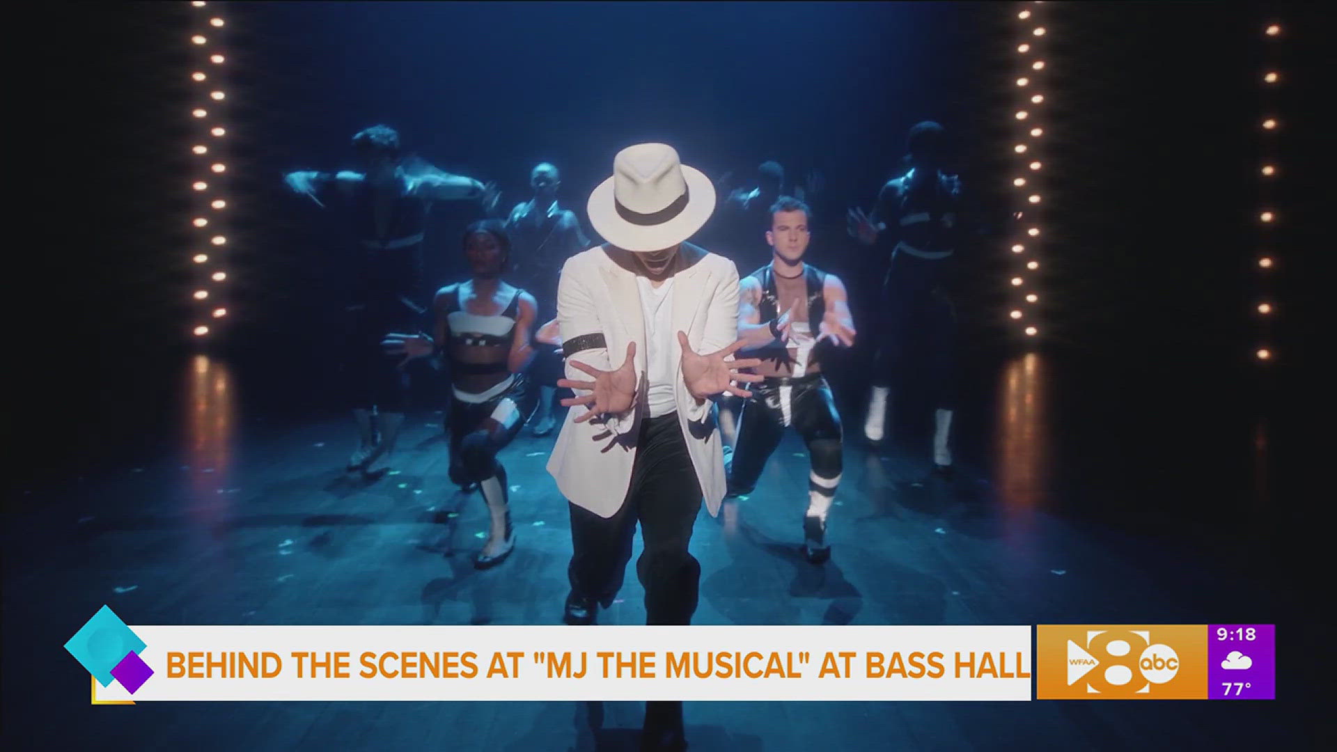 Behind the Scenes at "MJ the Musical" at Bass Hall | wfaa.com