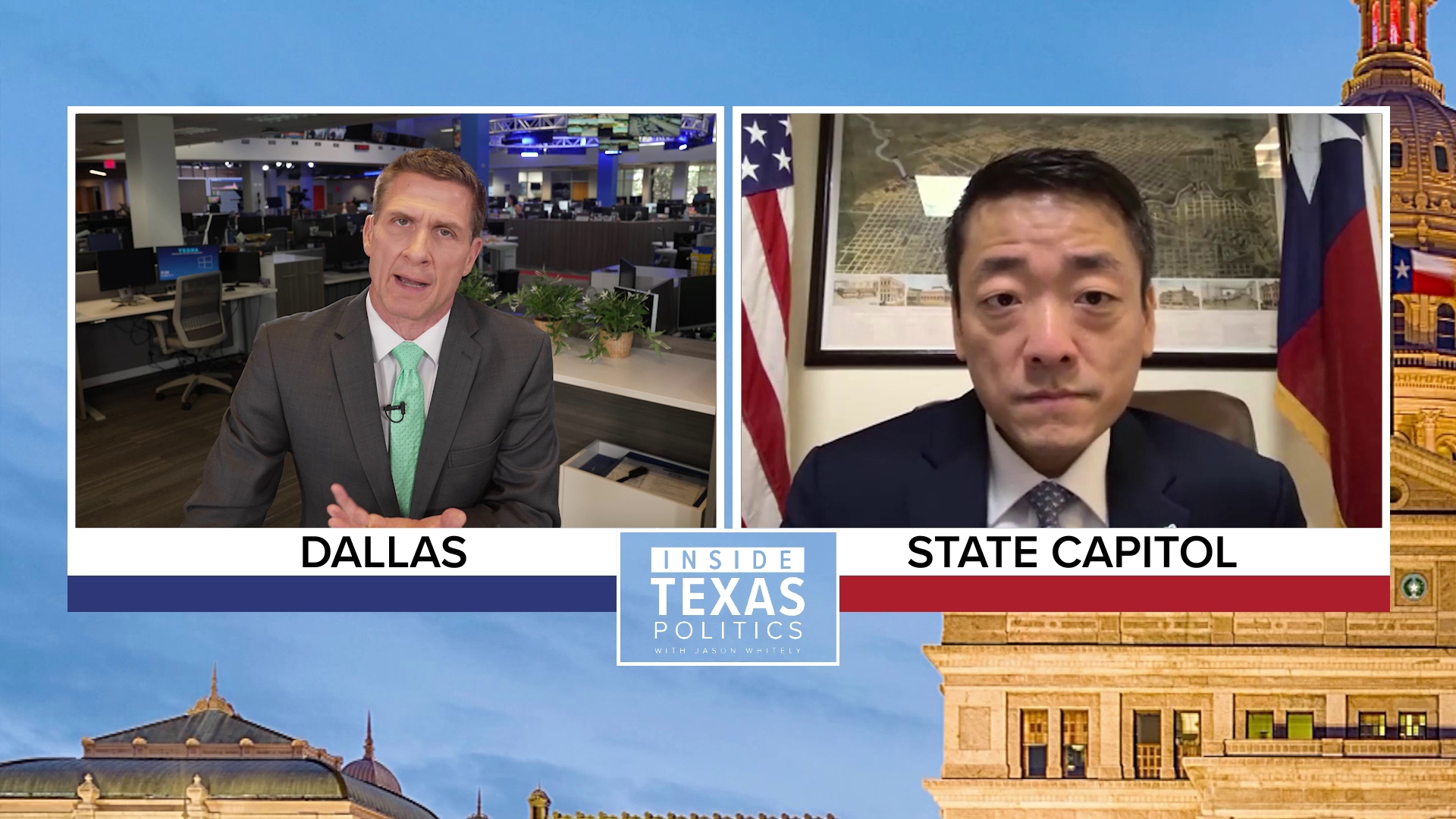 Leader of Texas House Democrats speaks on proposed GOP congressional ...