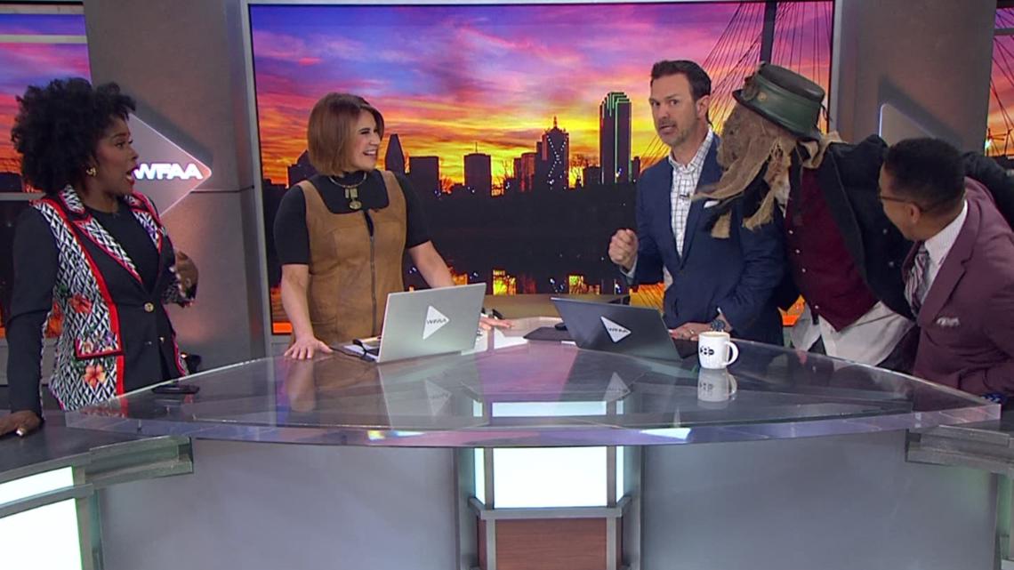 WFAA's Sean Giggy scares Daybreak team for Halloween | wfaa.com