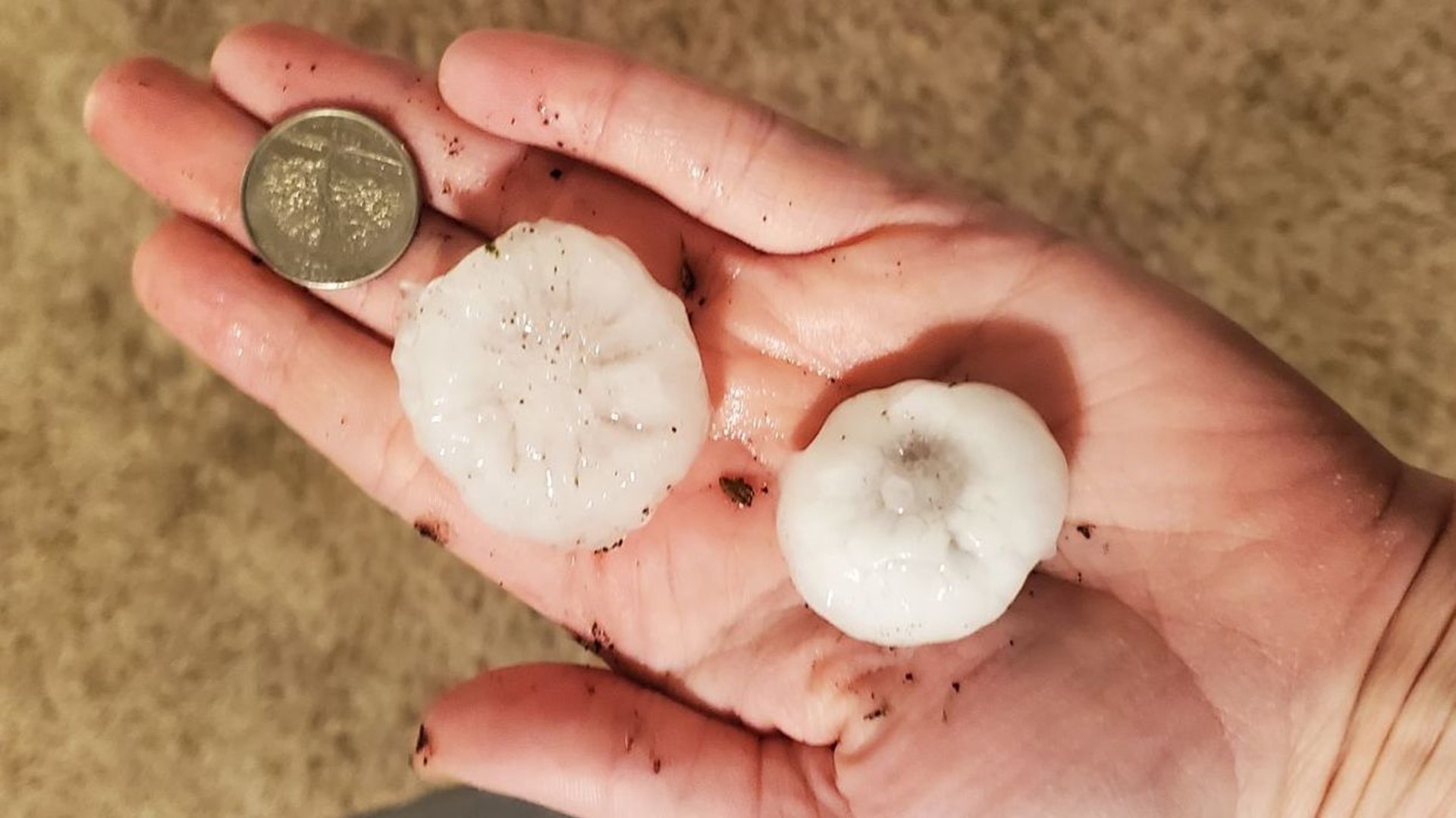North Texas hail: Why is some spikey and others are smooth? | wfaa.com