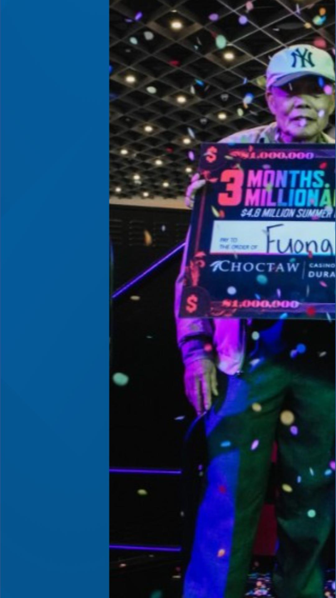North Texan wins $1 million from Choctaw Casino & Resort | wfaa.com