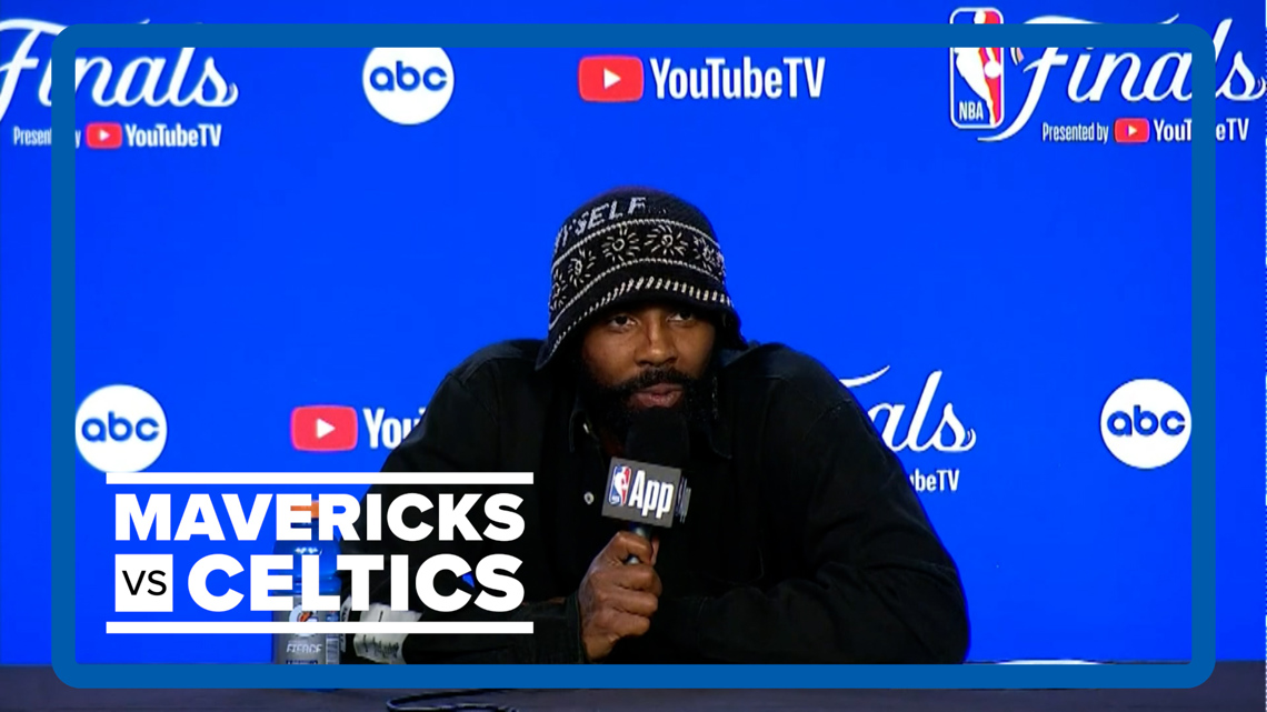 NBA Finals: Kyrie Irving full press conference after Game 3 | 6.12.24 ...