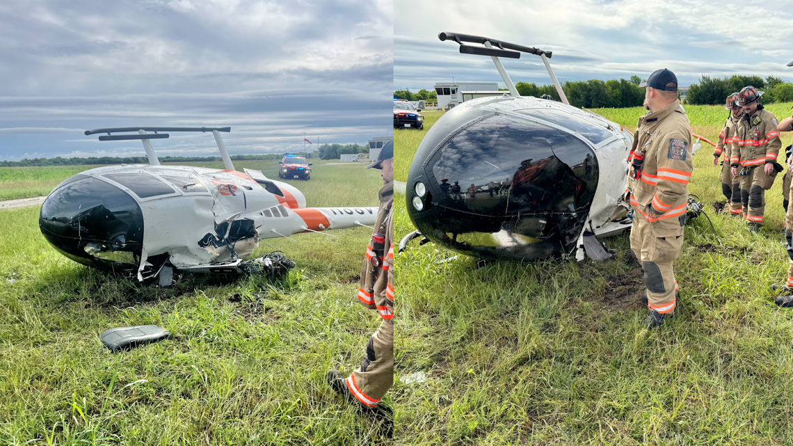 2 people injured in helicopter crash in North Fort Worth, emergency ...