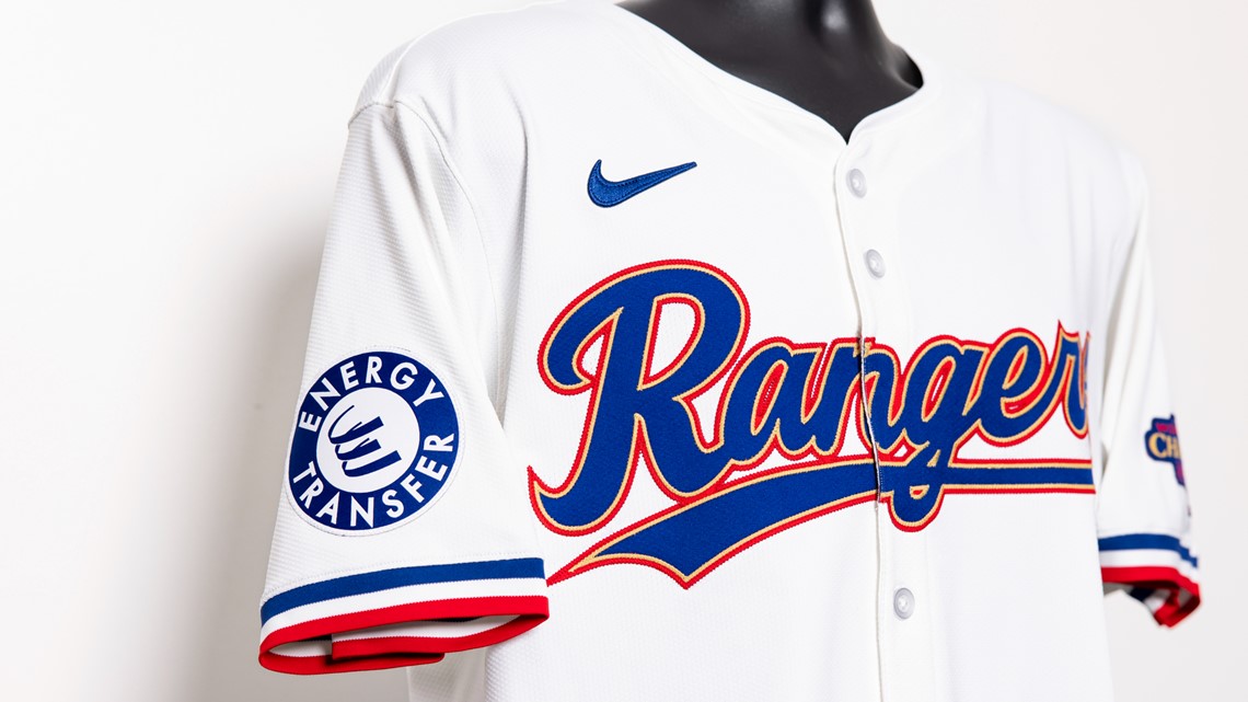 Texas Rangers new jersey patch: What is Energy Transfer? | wfaa.com