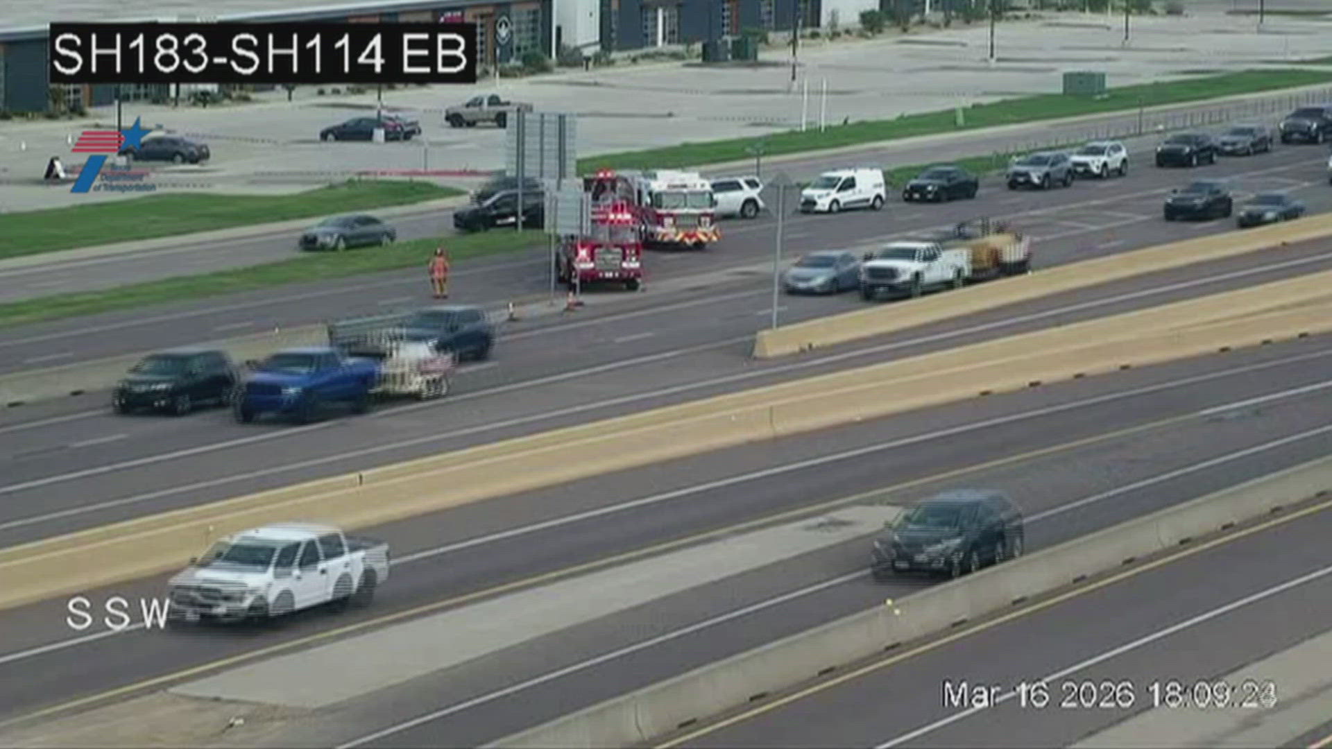State Highway 114 is shut down due to 'police activity,' officials say ...