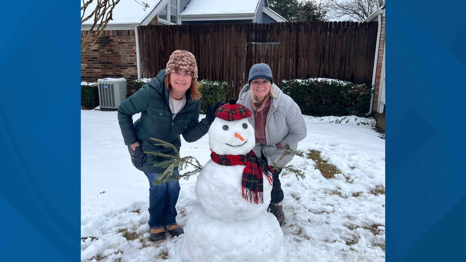 PHOTOS: Meet the snowmen of DFW from the winter storm | wfaa.com