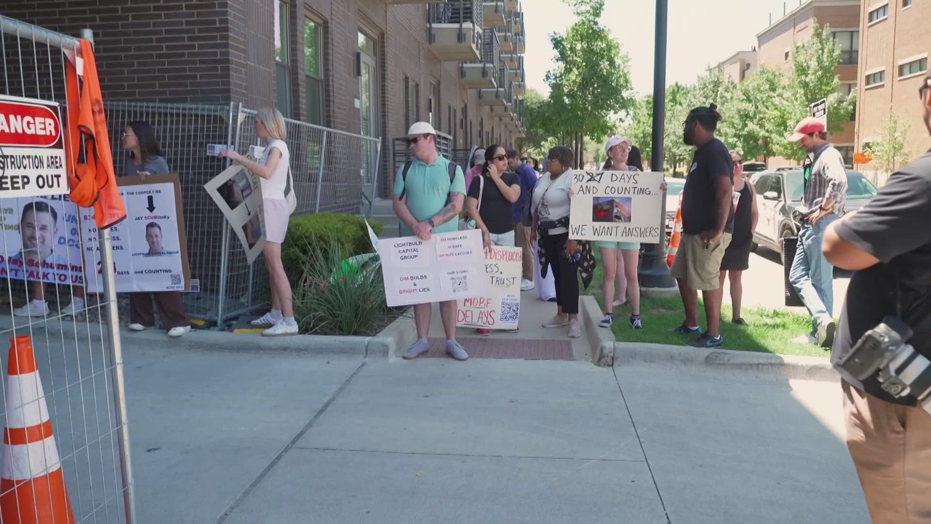 Fort Worth apartment residents still demanding access after 6-alarm ...