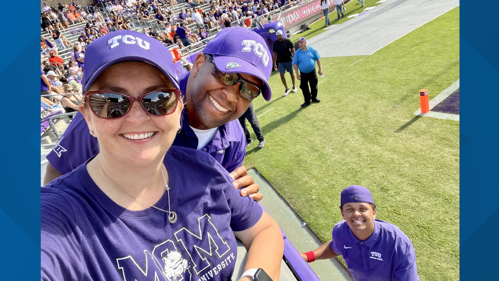 Mother, son both earn master's degrees at TCU graduation | wfaa.com