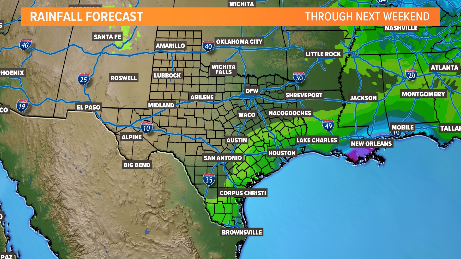DFW Weather: Cold front brings rain, cooler temperatures | wfaa.com