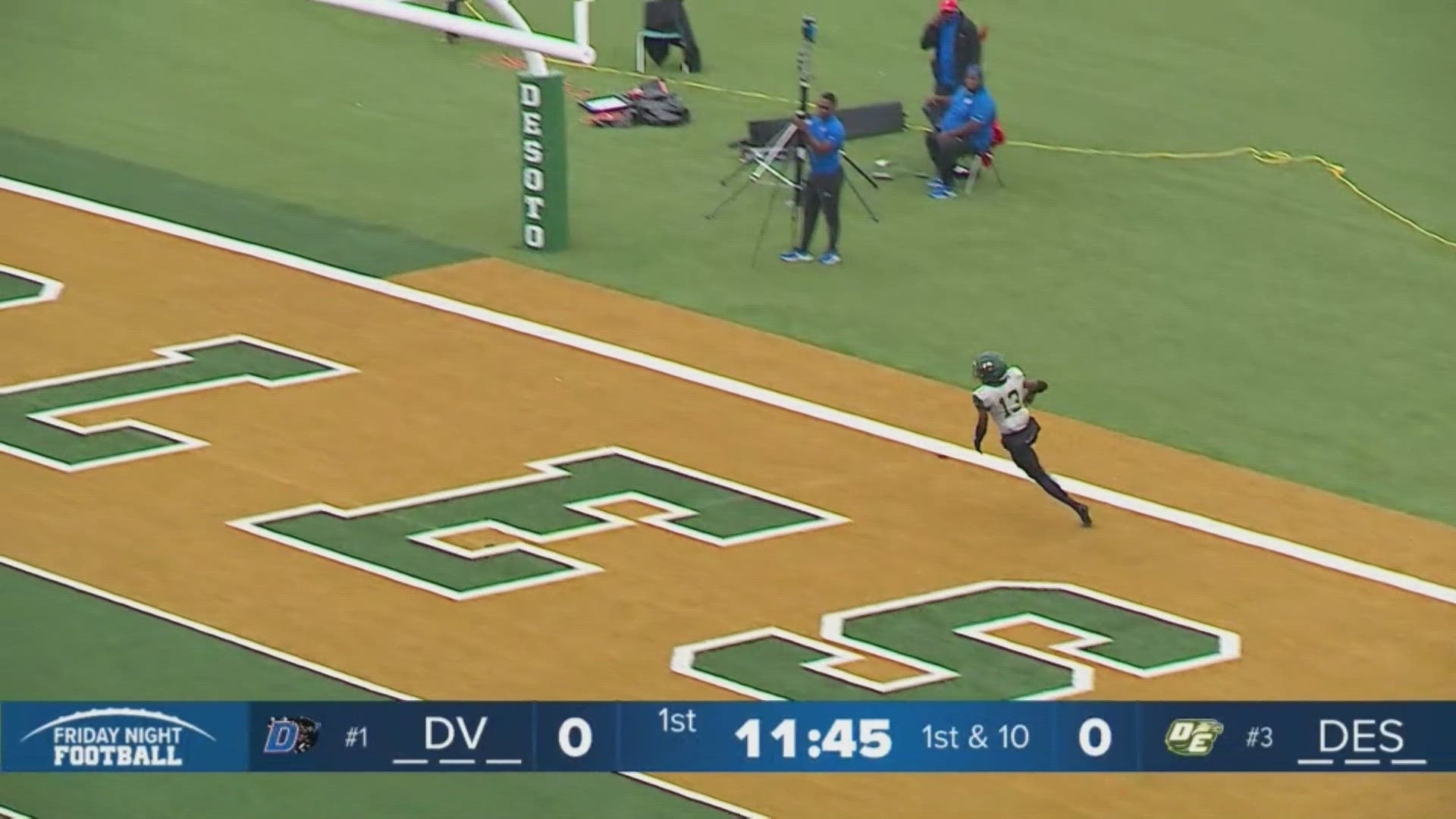 DeSoto vs. Duncanville: DJ Bailey drops 75-yard TD pass to Daylon ...