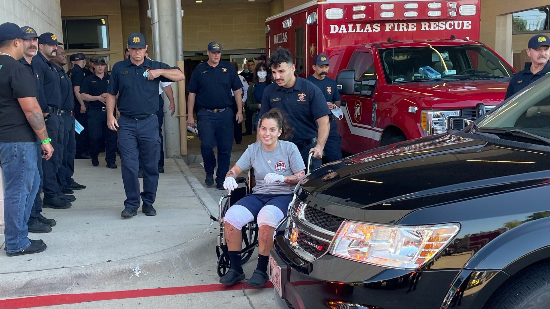 Dallas apartment explosion: Firefighter leaves hospital | wfaa.com