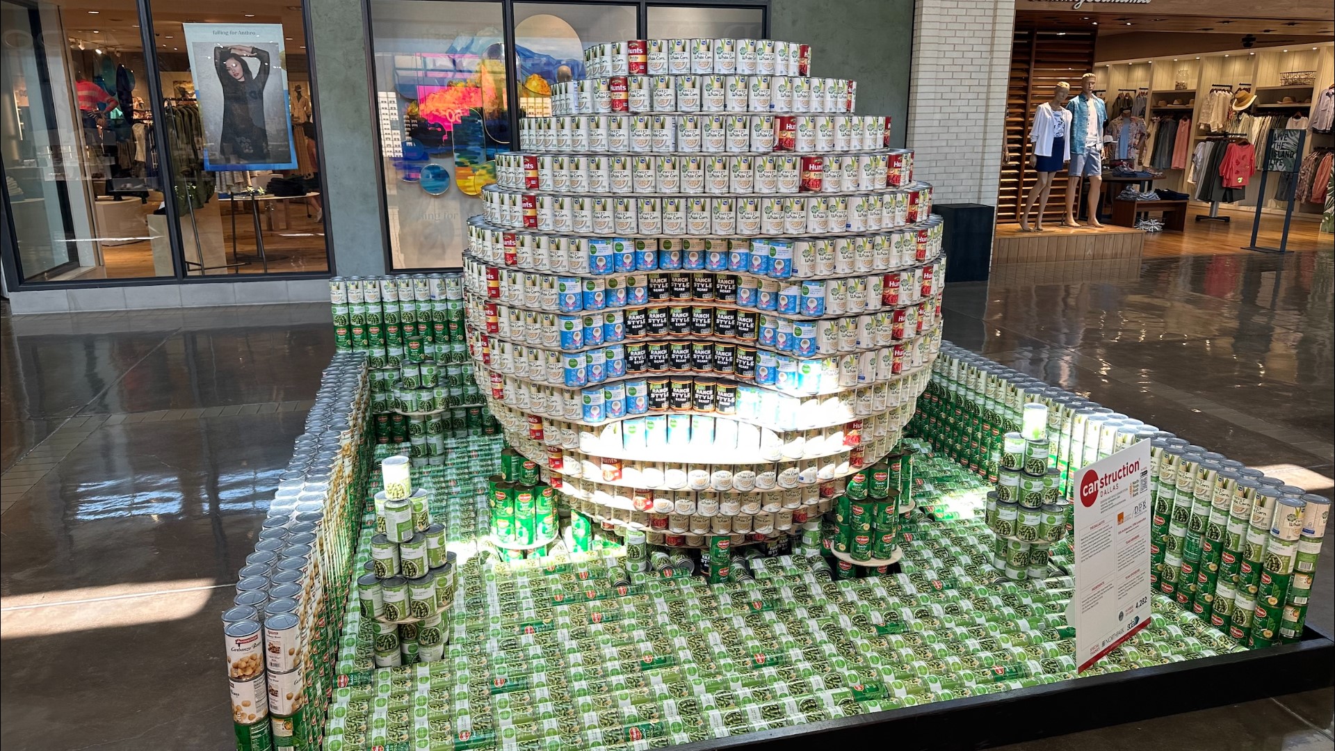 'Canned' canvases on display at NorthPark Center for annual ...