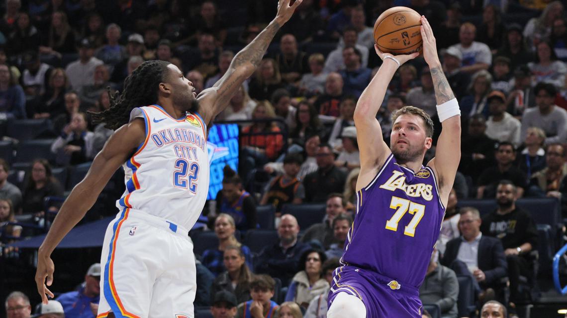 Luka Doncic plays first game since the Mavs fired Nico Harrison; draws ...