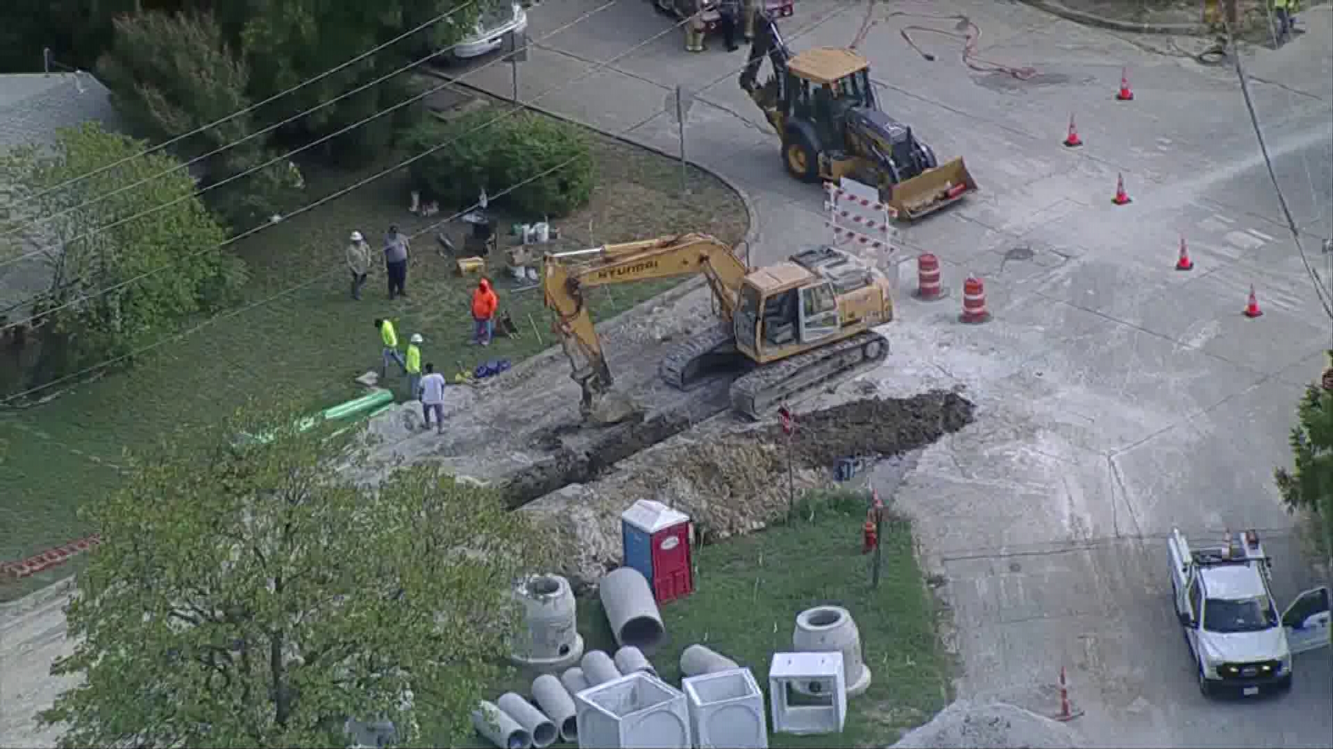 White Settlement, TX | Gas line damaged, evacuations underway | wfaa.com