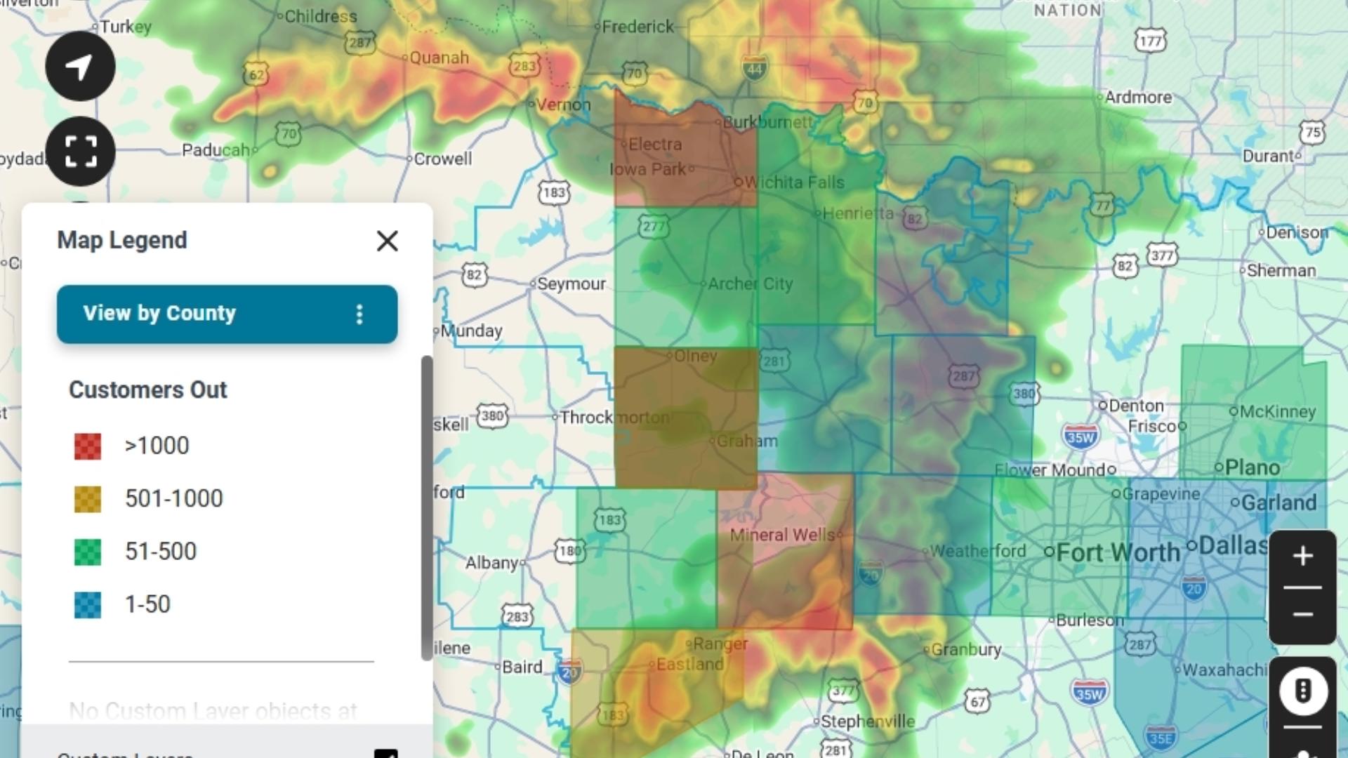Thousands are without power across several North Texas counties | wfaa.com