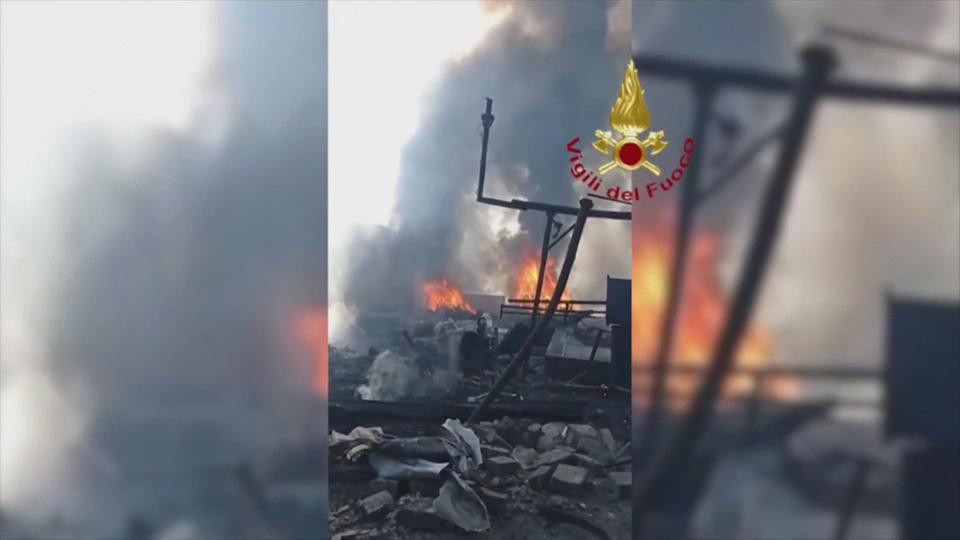 UPDATE: Gas station explosion in Rome injures at least 25 people | wfaa.com