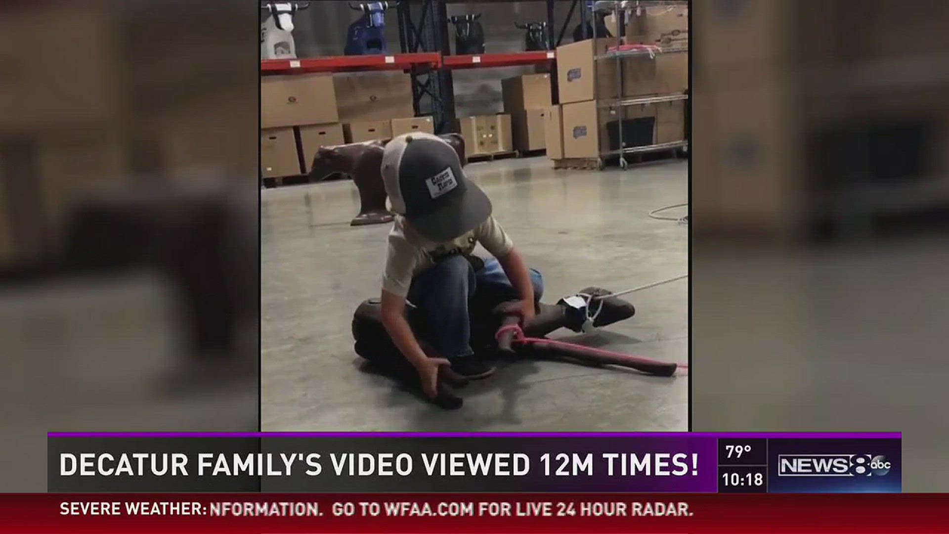 Decatur 3-year-old becomes cowboy roping star | wfaa.com