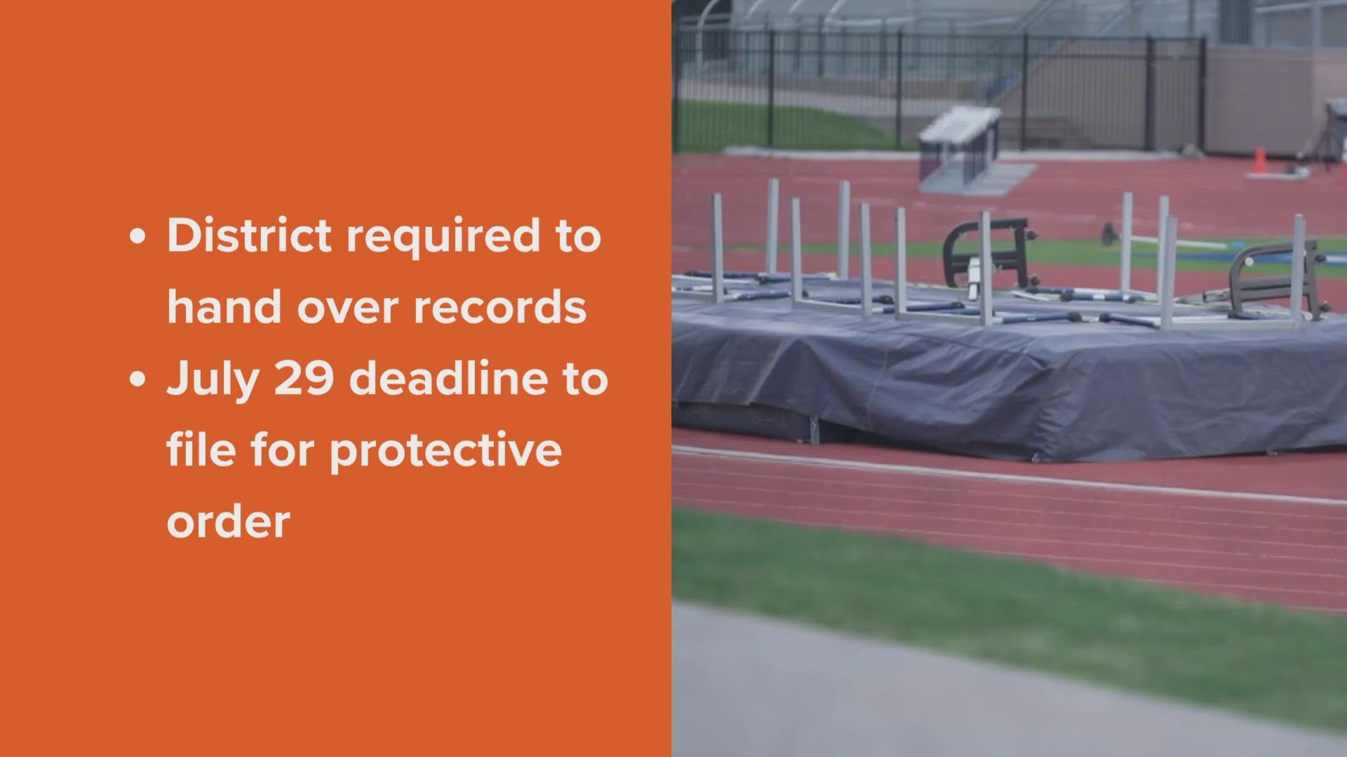 TODAY: Deadline for subpoena of student records related to Frisco track ...
