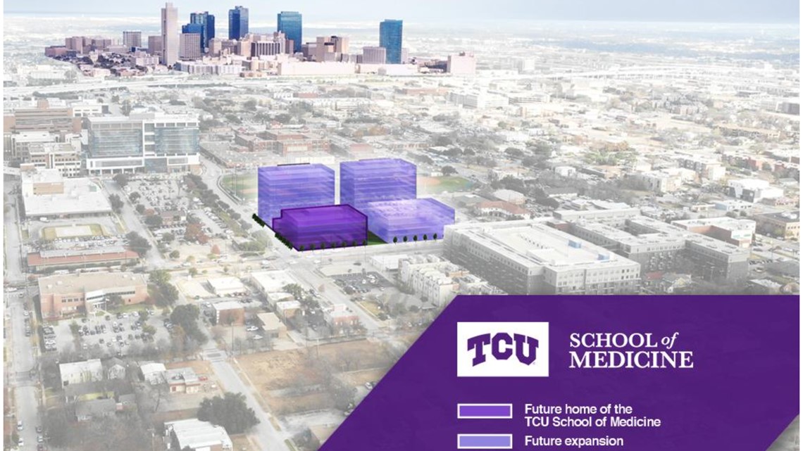 TCU adding new medical campus in Near Southside neighborhood | wfaa.com
