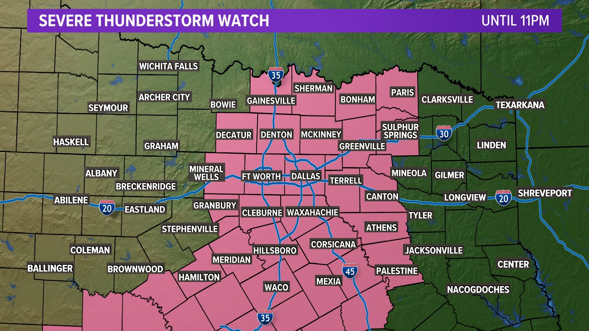 DFW Weather: Warm and humid with a chance for storms | wfaa.com