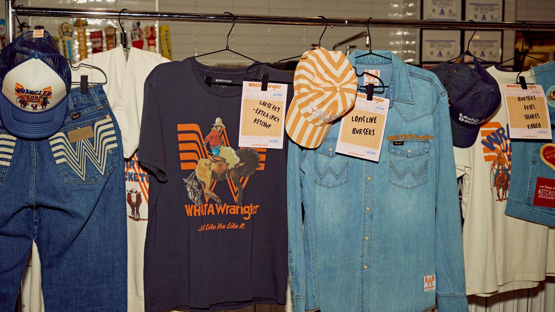 Wrangler, Whataburger partner with clothing line ahead of WNFR | wfaa.com