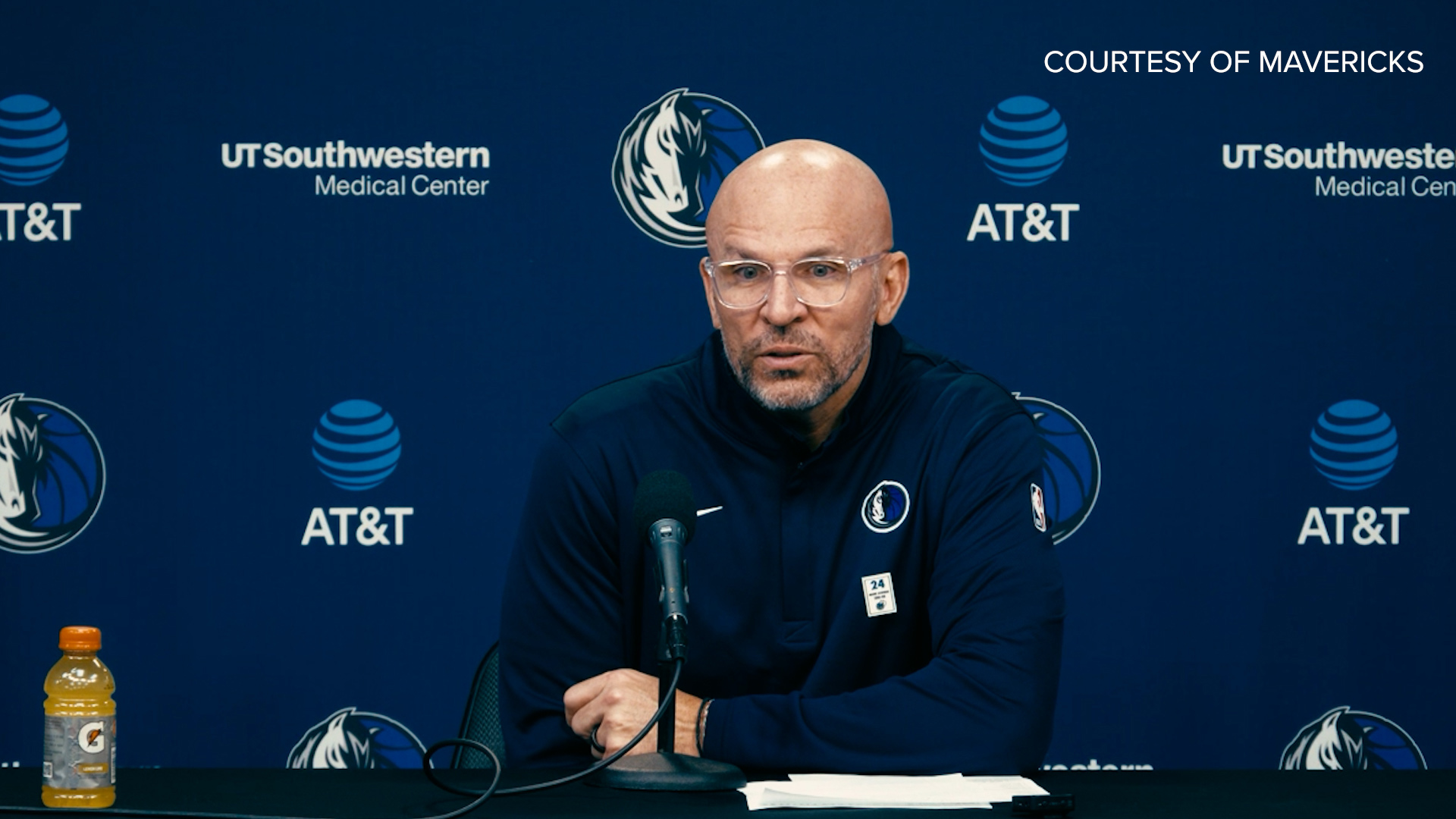 Dallas Mavericks coach Jason Kidd reacts to Cooper Flagg's 49-point ...