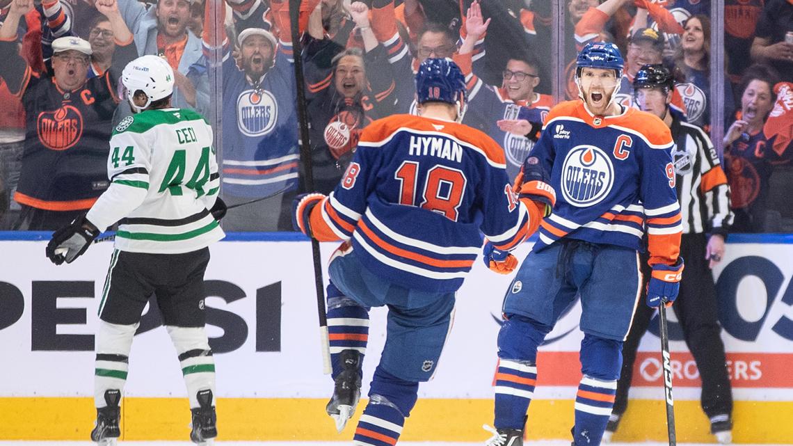 Oilers lead series 2-1 after strong Game 3 defense | wfaa.com