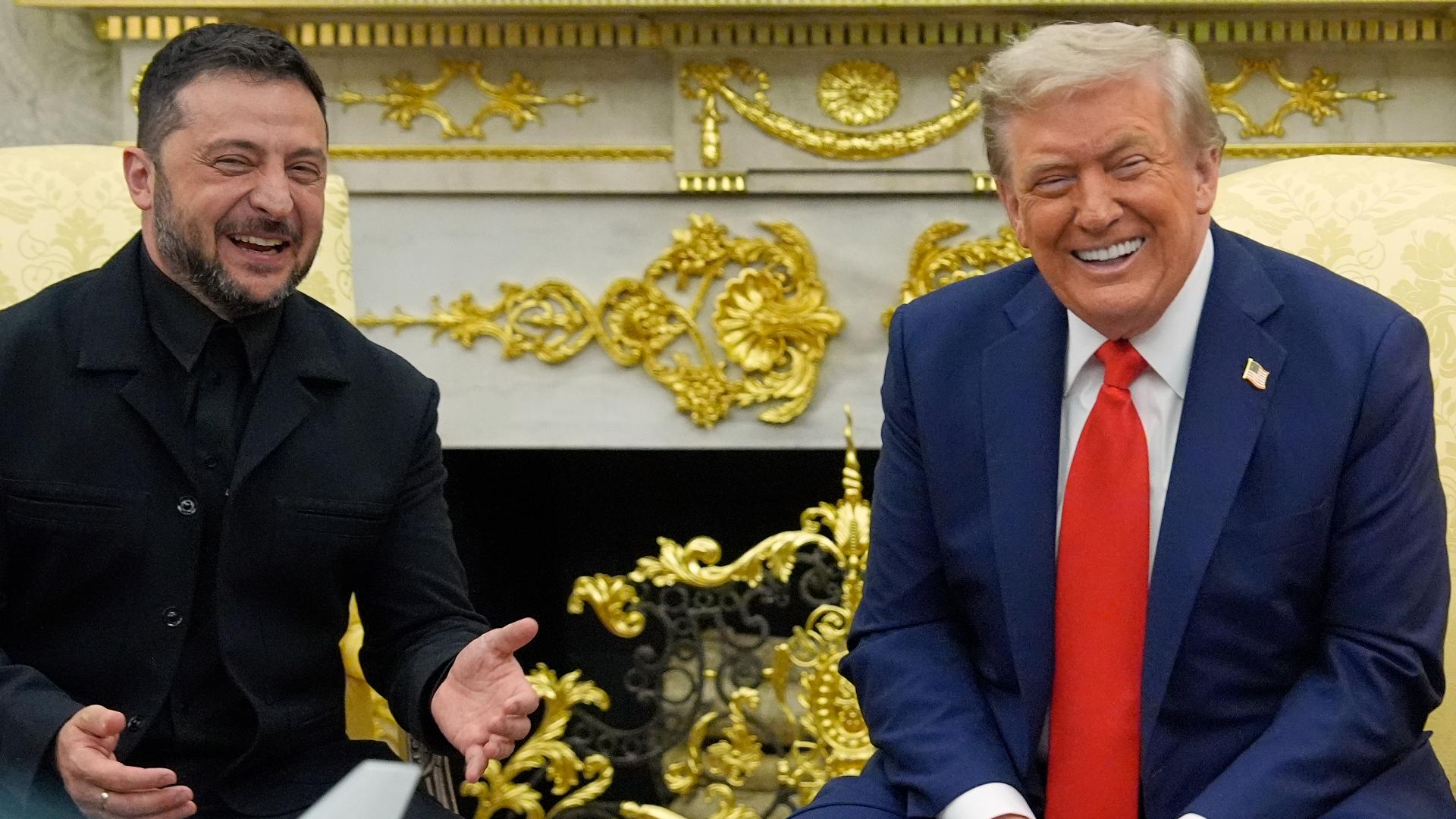 Donald Trump-Volodymyr Zelenskyy full press conference | wfaa.com