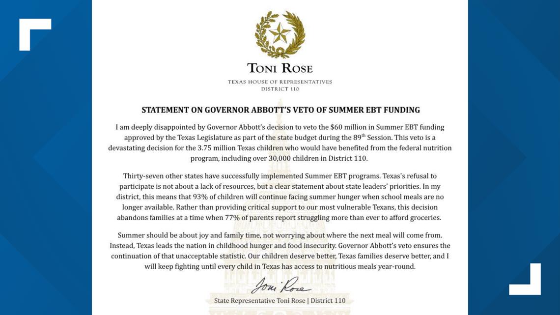 Single mother relying on Thriving Kinship amid Texas funding veto ...