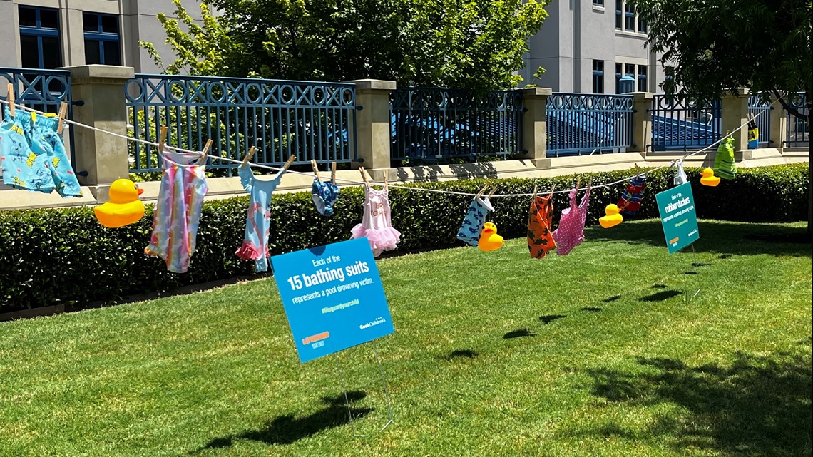 Child drownings: Cook Children's make display to raise awareness | wfaa.com