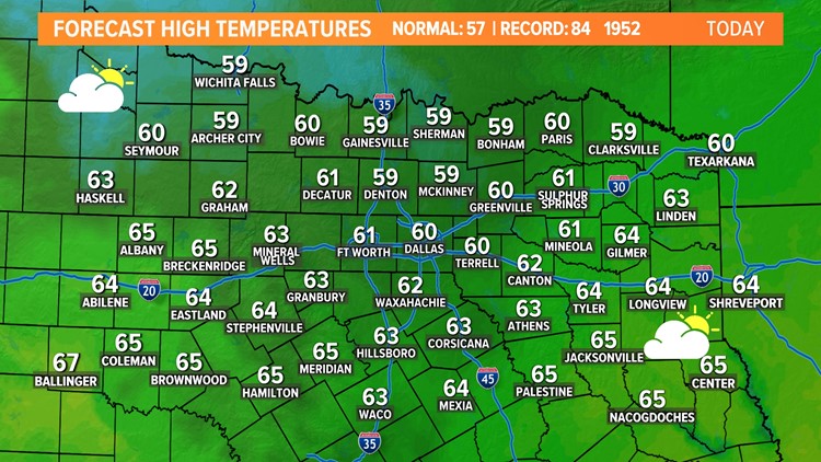 DFW weather forecast: Latest Dallas, Texas rainfall timeline | wfaa.com
