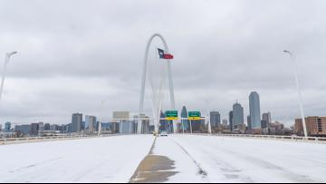 DFW winter storm: Snow totals across North Texas | wfaa.com