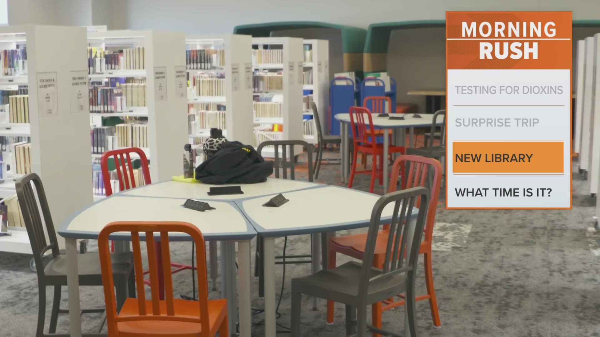 New public library opening in Frisco — equipped with a 22-foot tall T ...