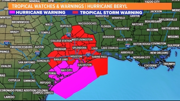 Hurricane Beryl tracker: Texas forecast, spaghetti models, path | wfaa.com