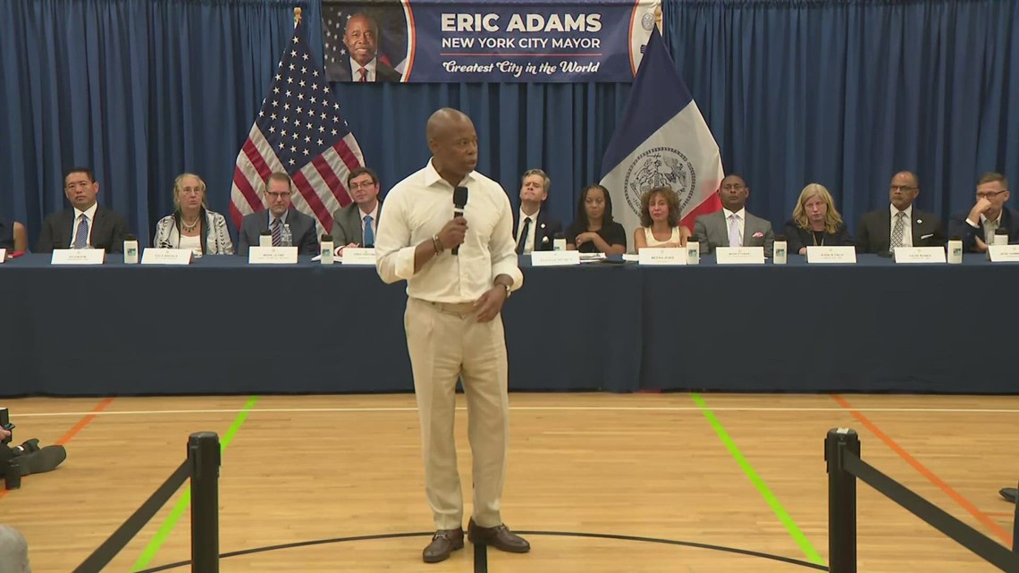 New York City Mayor Eric Adams calls Texas Gov. Greg Abbott a "mad man ...