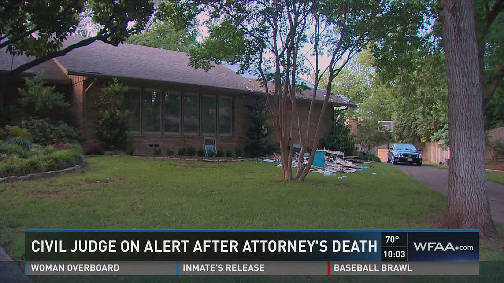Extra security for judge after death of Dallas attorney | wfaa.com